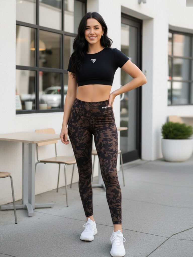 Tobillero Print Cafe – Mya Line Fitness Store